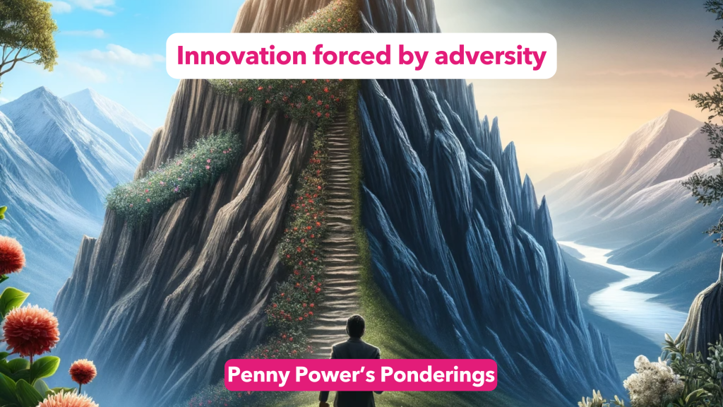 Penny Power Ponders innovation forced by adversity - Penny Power