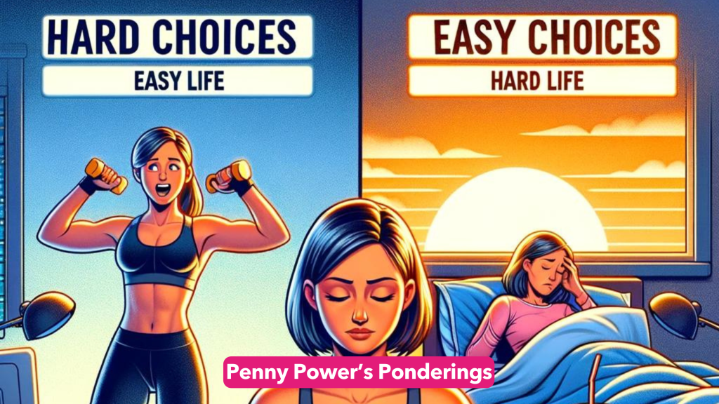 Penny Power Ponders Hard choices, Easy life - Penny Power